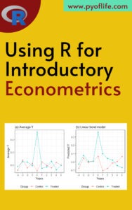 Using R for Introductory Econometrics